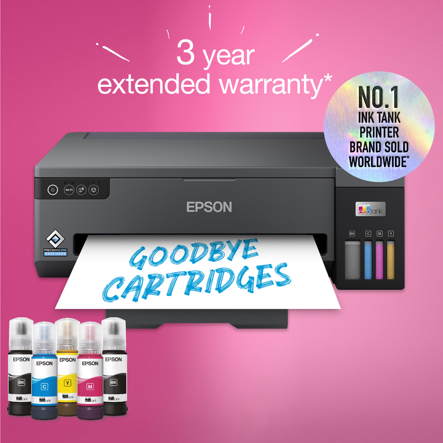 EcoTank L11050 A3 Wi Fi Ink Tank Printer With Up To 3 Years Of Ink Included Epson